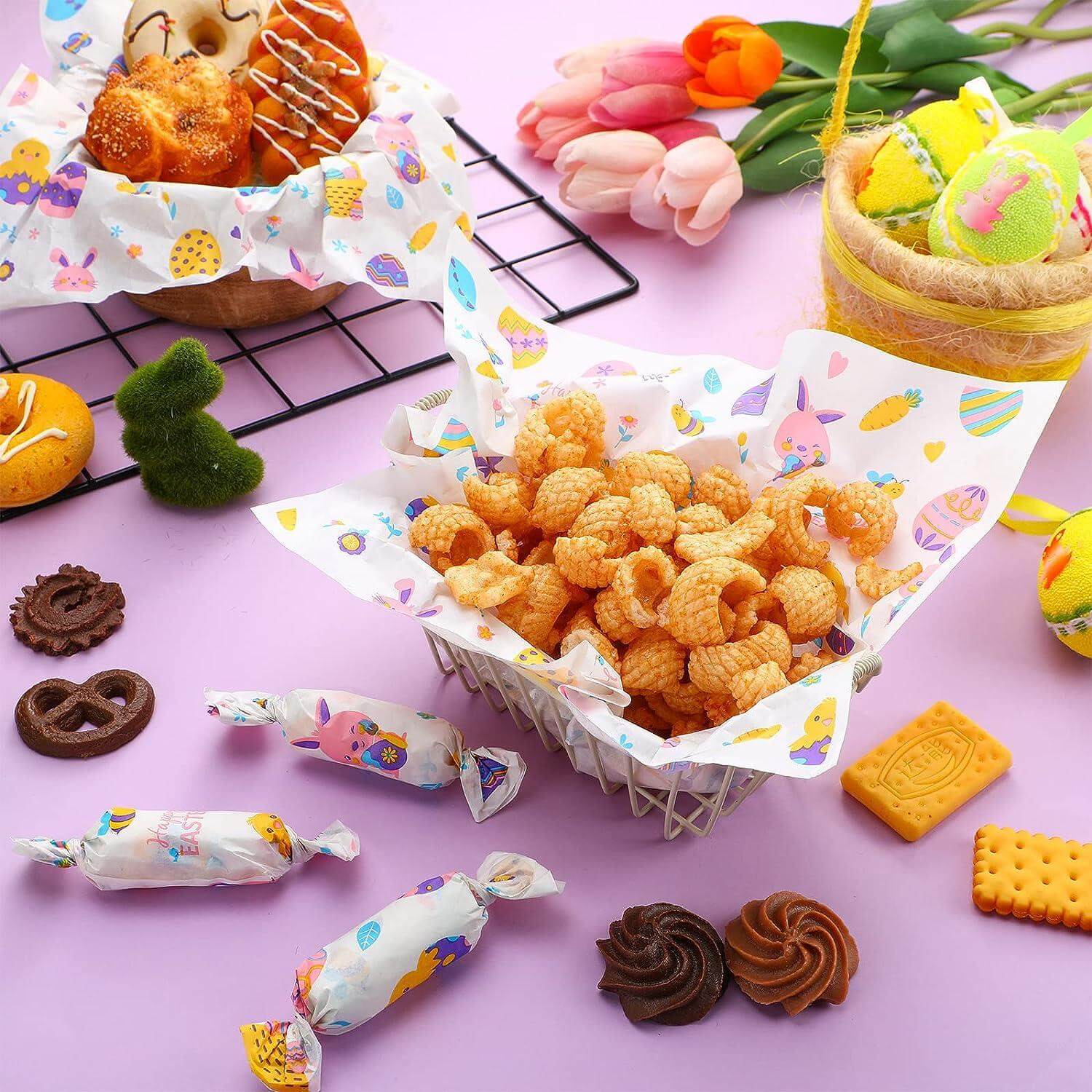 Custom Tray Liners For Restaurants | Food Basket Liners